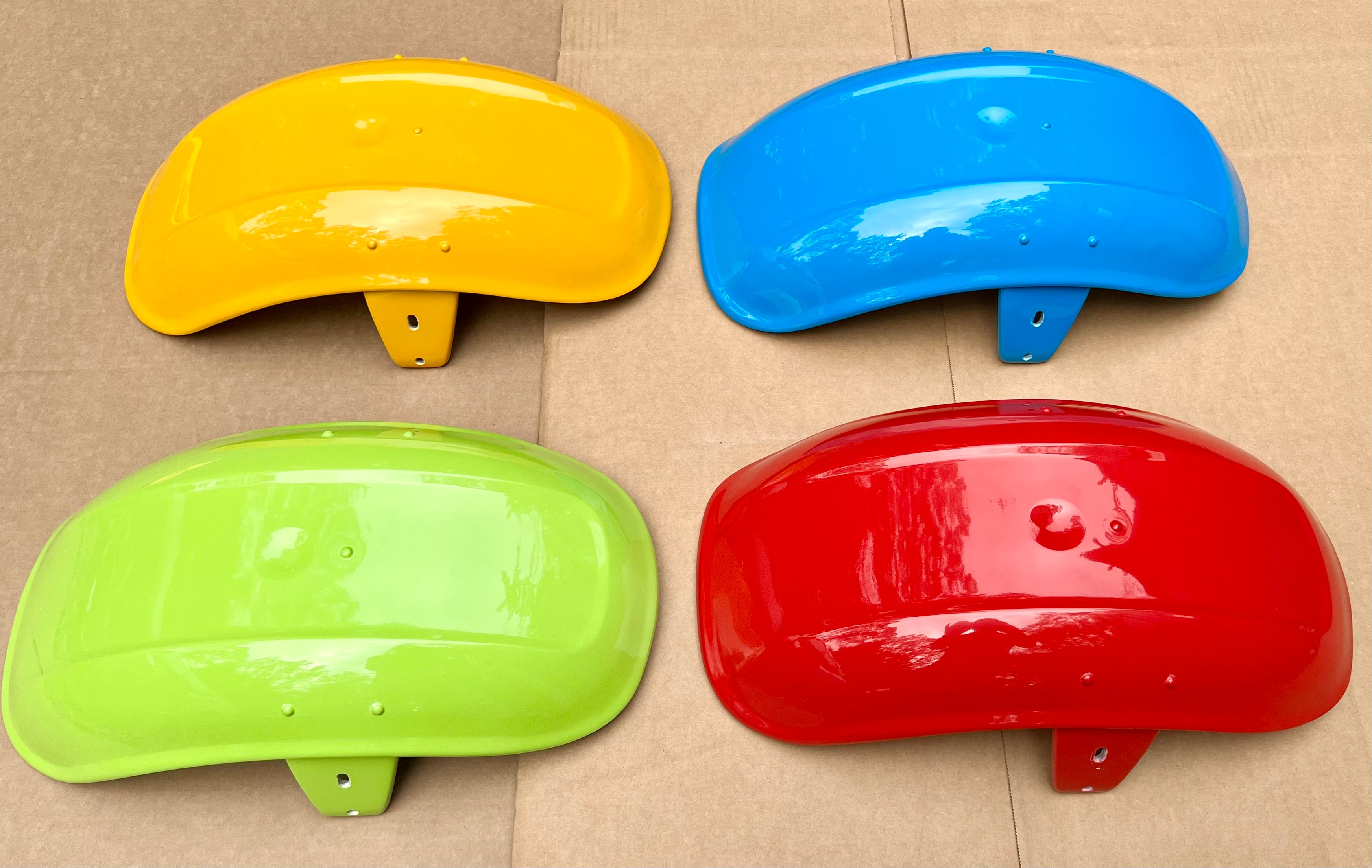 New 1970-71 Honda US90 front fenders all colors available Fiberglass ...